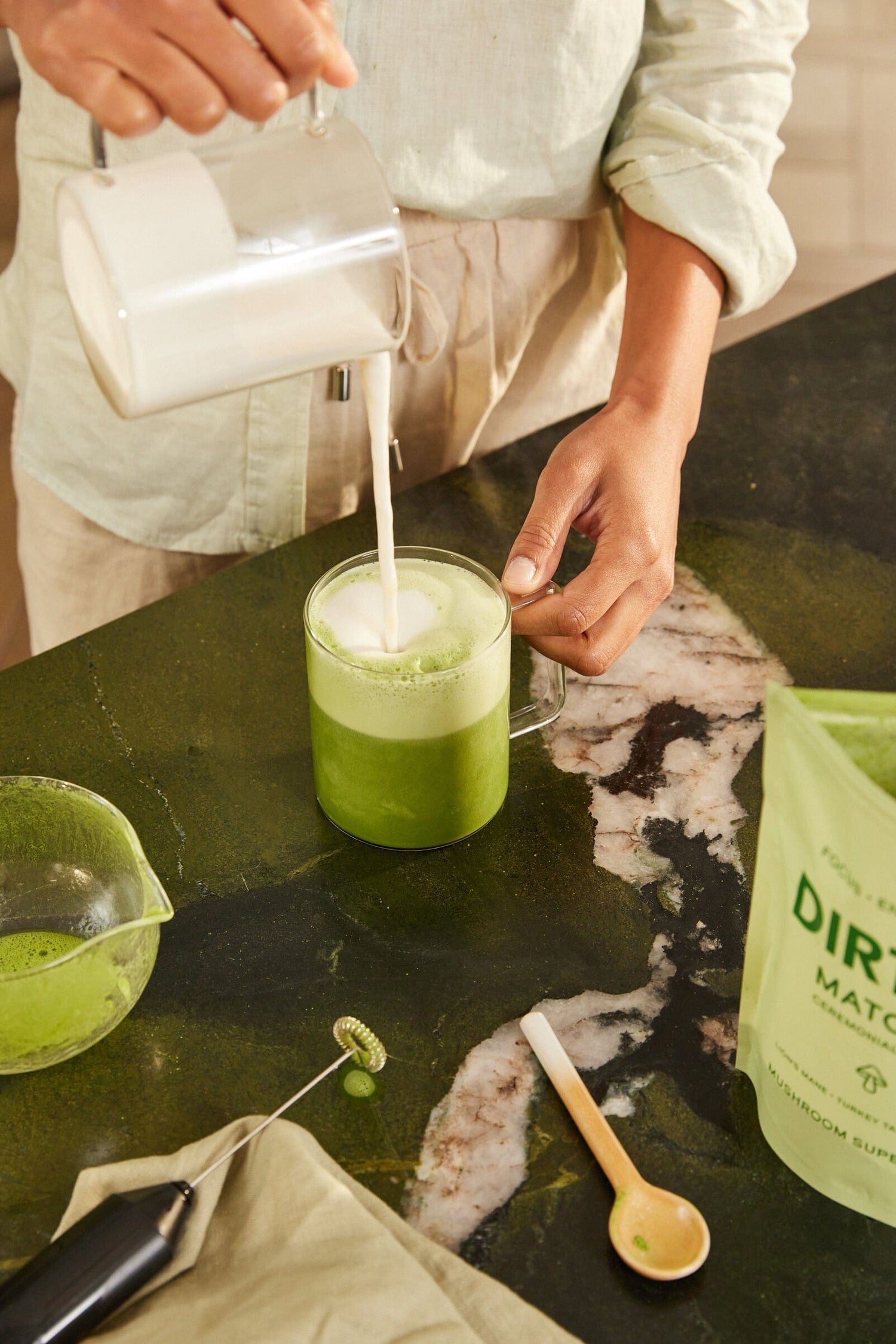 Matcha Lemonade Recipe | DIRTEA Ceremonial Grade Matcha